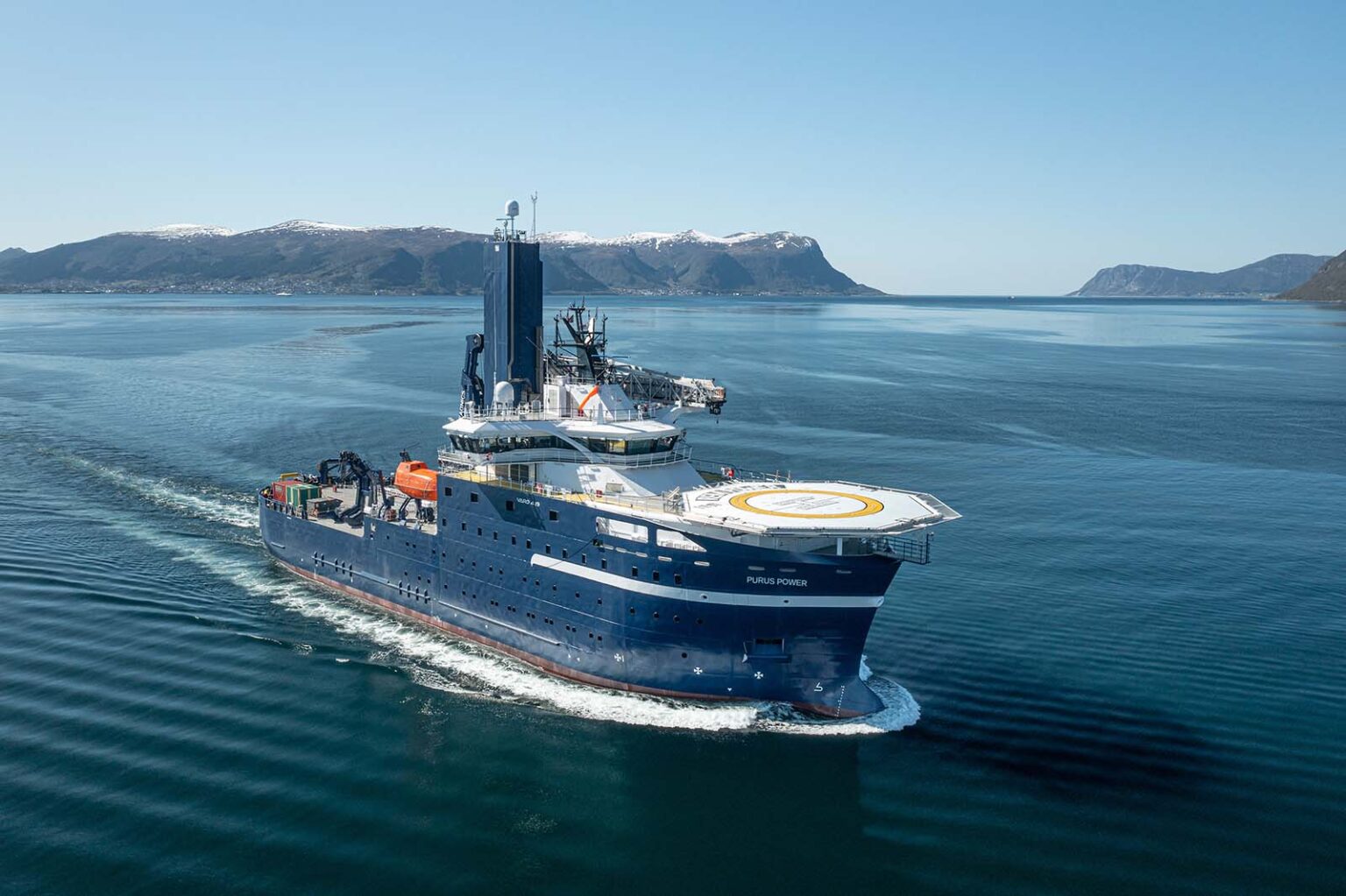 RWE, TotalEnergies Charter Purus CSOV for Dutch Offshore Wind Farm ...